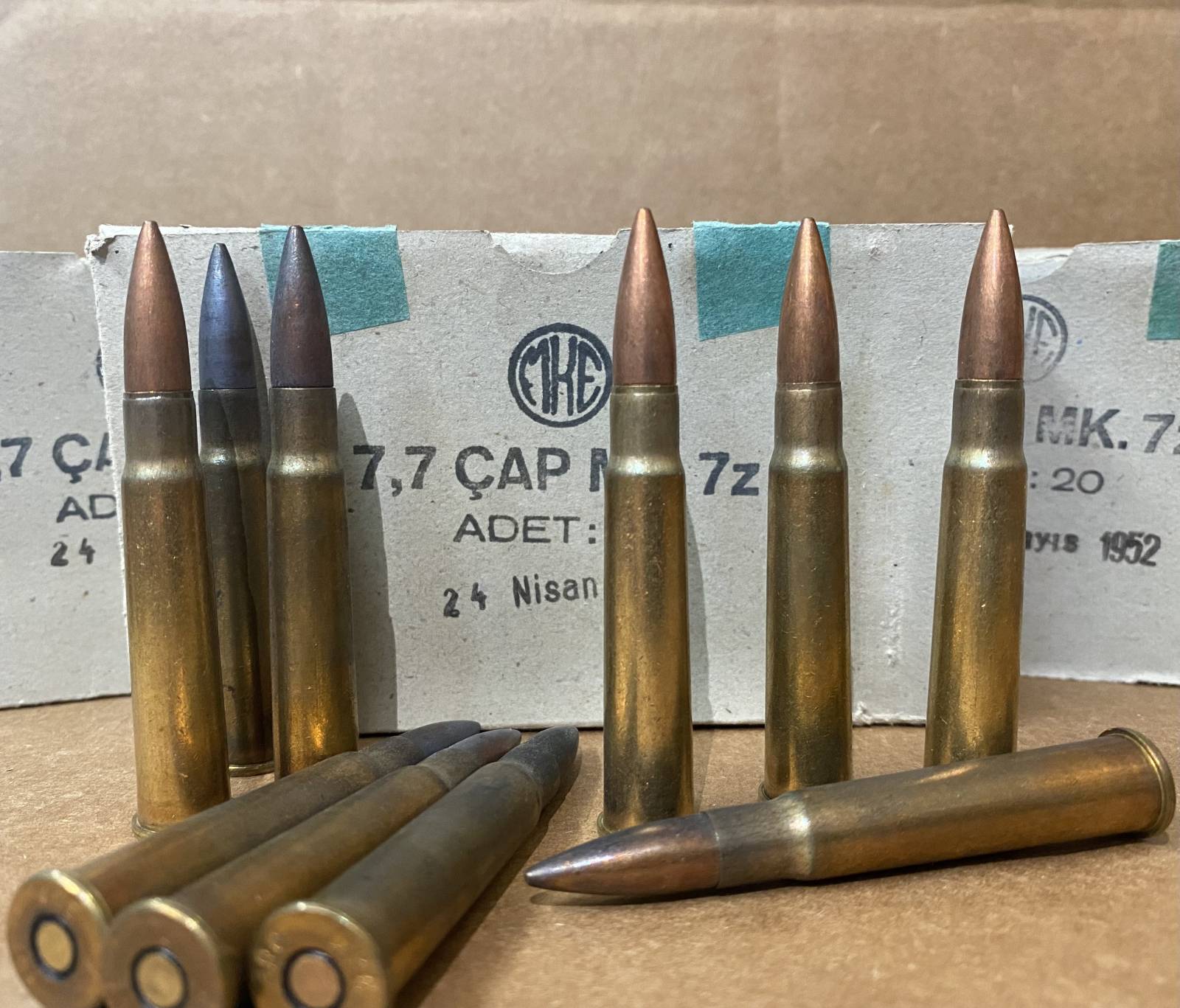 303 British MK7Z 174 Grain Brass Case Turkish Manufacture Case Of 303 British MK7Z 174 Grain Brass Case Turkish Manufacture Case Of