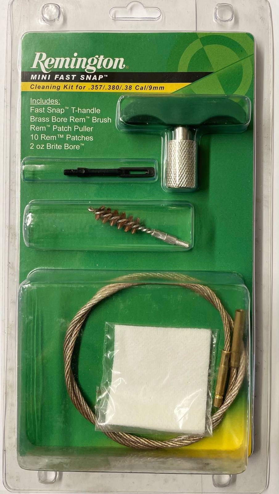 Remington Fast Snap 2.0 Universal Cleaning Kit (9mm/38 SPL/357 Mag ...